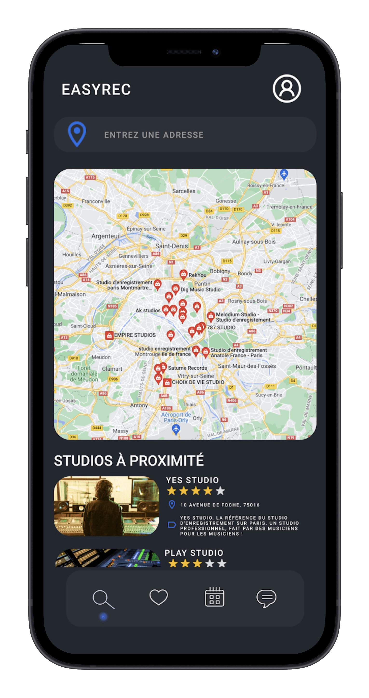 EasyRec - Reservez vos séances en ligne